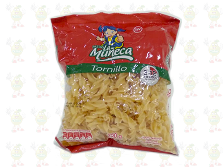 Pasta Tornillo X 250gr | Solofruver Tu Mercado Online