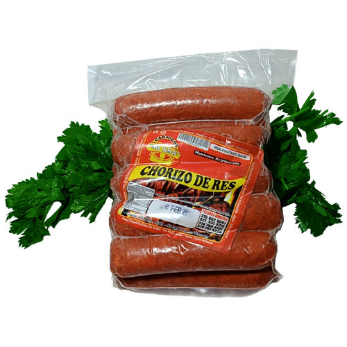 Chorizo de Res Mini x 10 Und (Solo Cali) | Solofruver Frutas y verduras